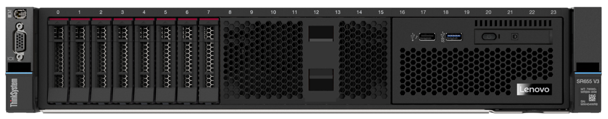 Lenovo ThinkSystem SR655 V3, 7D9F/7D9E | ServerProven